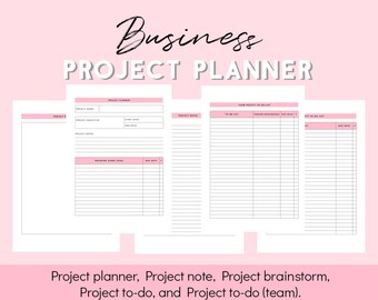 Planner template | Etsy