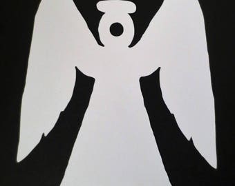 Angel cutout | Etsy