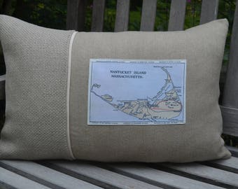 Postcard pillow | Etsy