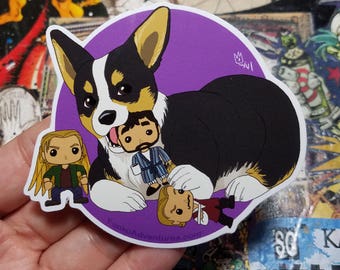 Tricolor corgi | Etsy