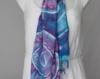 Tie dye scarf | Etsy