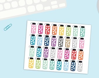 Water bottle sticker | Etsy