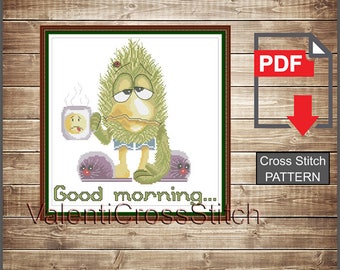 Funny cross stitch pattern | Etsy