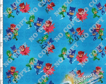 Pj masks fabric | Etsy