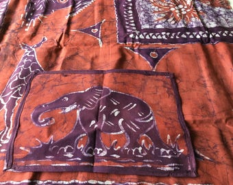 African tablecloth | Etsy