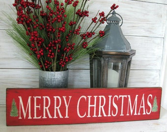 Christmas sign | Etsy