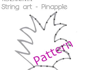 Pineapple string art | Etsy