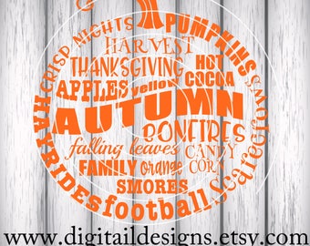 Pumpkin svg | Etsy