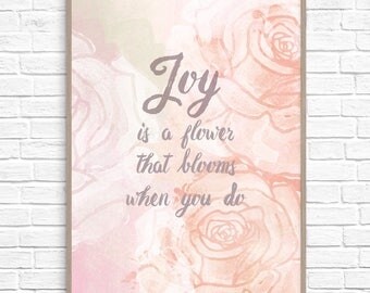 Shabby chic poster | Etsy