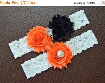 Wedding Garter Set Bridal Garter Set Football Garter Set