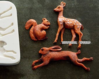 Clay squirrel | Etsy