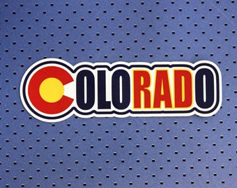 Colorado sticker | Etsy