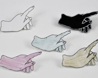 Pointing hand | Etsy