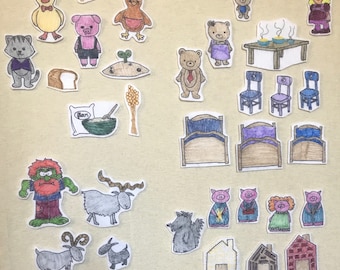 Flannel board story | Etsy