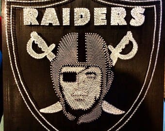 Oakland raiders sign | Etsy
