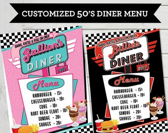 50s diner | Etsy