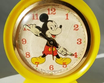 Mickey mouse clock | Etsy