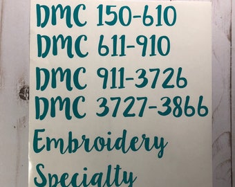 Cross stitch label | Etsy