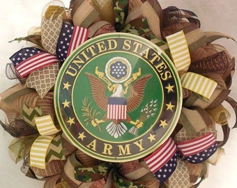 Army wreaths | Etsy