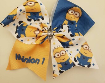 Minion cheer bow | Etsy