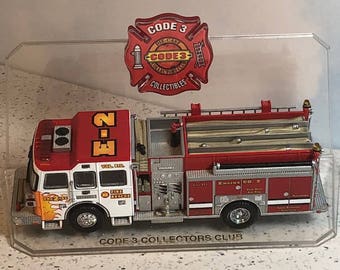 Diecast fire truck | Etsy