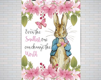 Peter rabbit quote | Etsy