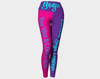 Custom yoga pants | Etsy