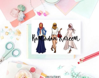 Desi wedding Nikah Greeting Card Shadi Card Islamic Wedding