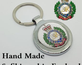 Royal Engineers Bespoke Gold Plated Emblem Ring By Sir Yes Sir