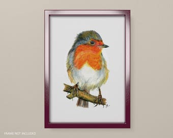 Robin red breast | Etsy