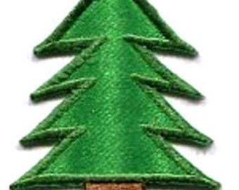 Pine tree applique | Etsy