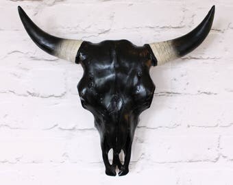 Faux cow skull | Etsy