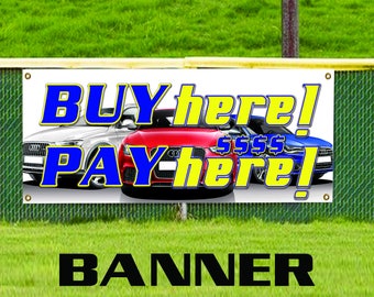 Pay here sign | Etsy