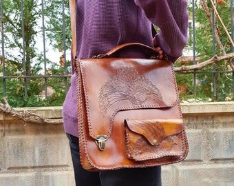 Genuine leather bag | Etsy