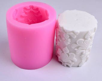Silicone candle mold | Etsy