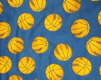 Basketball fabric | Etsy