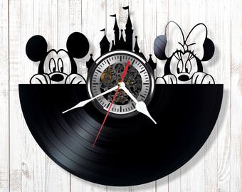 Mickey mouse clock | Etsy