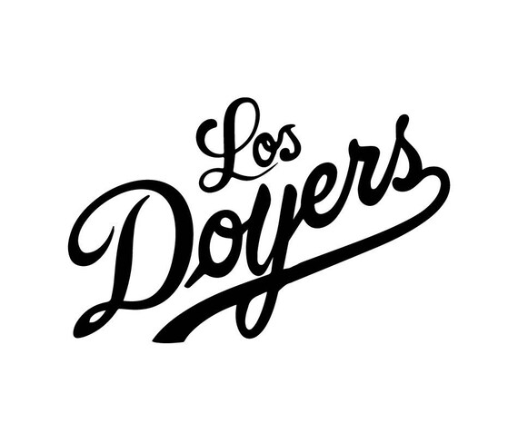 Los Doyers LA Dodgers Baseball Los Angeles Car Wall Phone