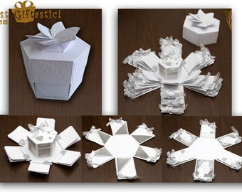 Exploding gift box | Etsy