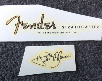 Fender strat decal | Etsy