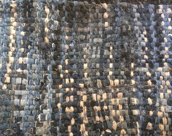 Denim rag quilt tutorial PDF pattern picnic blanket