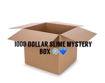 Slime mystery box | Etsy