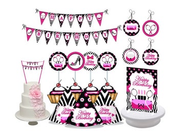 Diva birthday party | Etsy