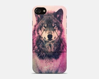 Wolf iphone case | Etsy