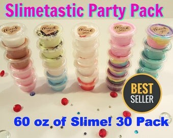 Slime birthday party | Etsy