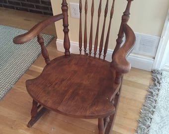 Antique rocker | Etsy
