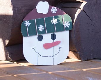 Rustic snowman | Etsy