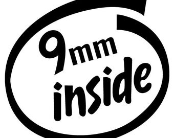9mm sticker | Etsy