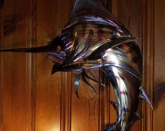 Swordfish wall art | Etsy
