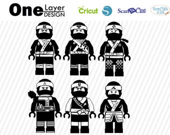 Ninjago silhouette | Etsy